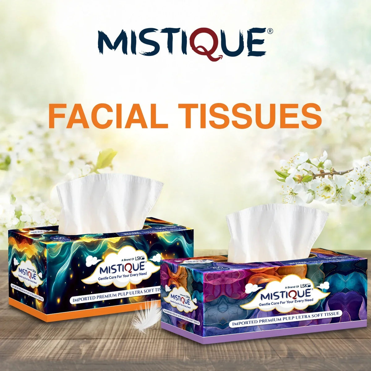 MISTIQUE Facial Tissues – HOMEFOIL