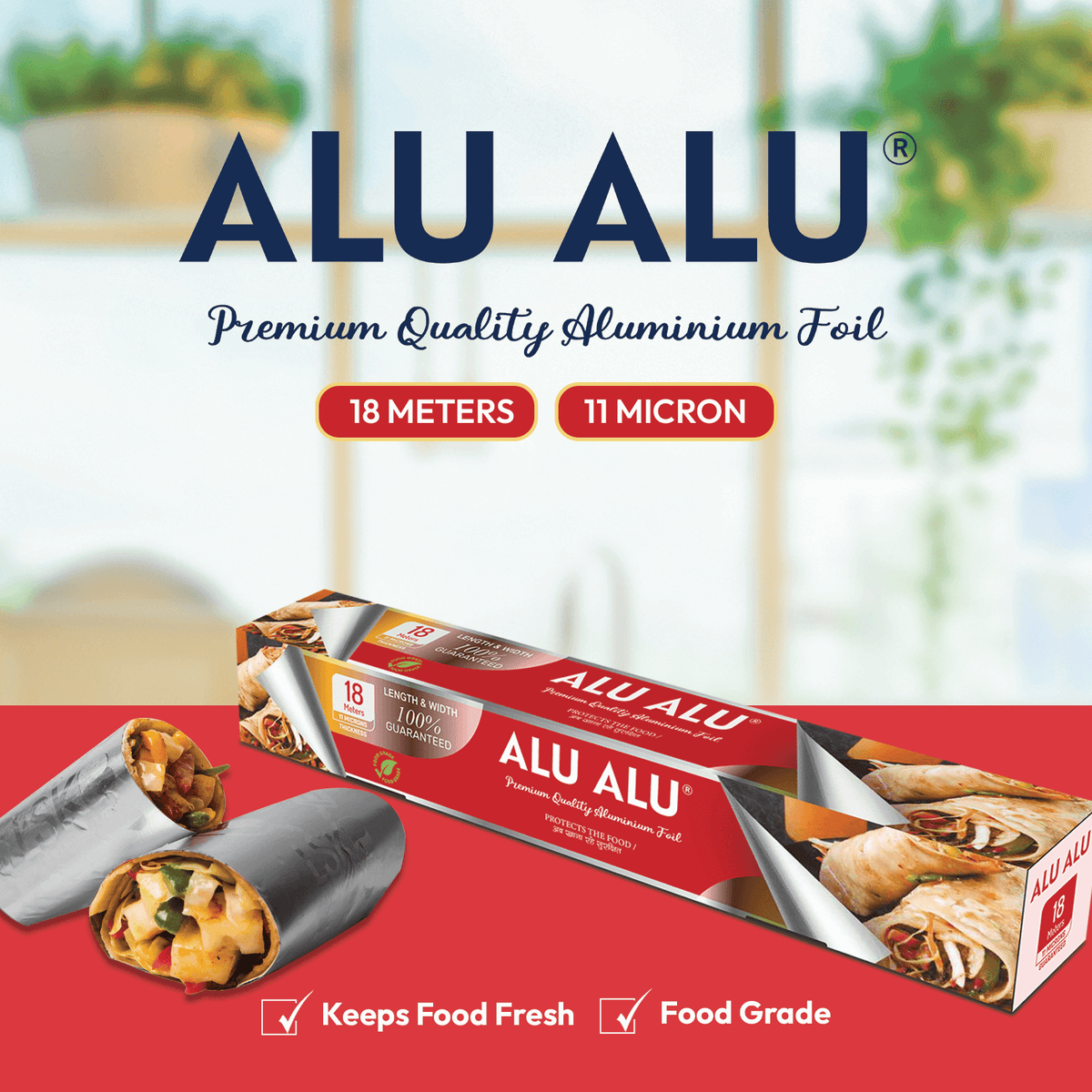 ALU ALU 18 Meters Foil – HOMEFOIL